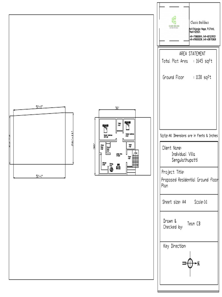 Karuvel_Final plan-Layout2 | PDF