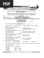 Triangles Case Study | PDF | Triangle | Geometric Shapes
