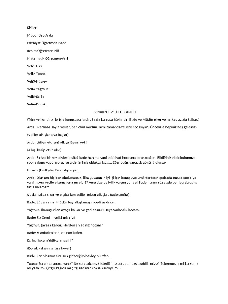 Edbyt-Senaryo Fixed2 | PDF