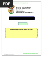Setswana Paper 3 2023 | PDF
