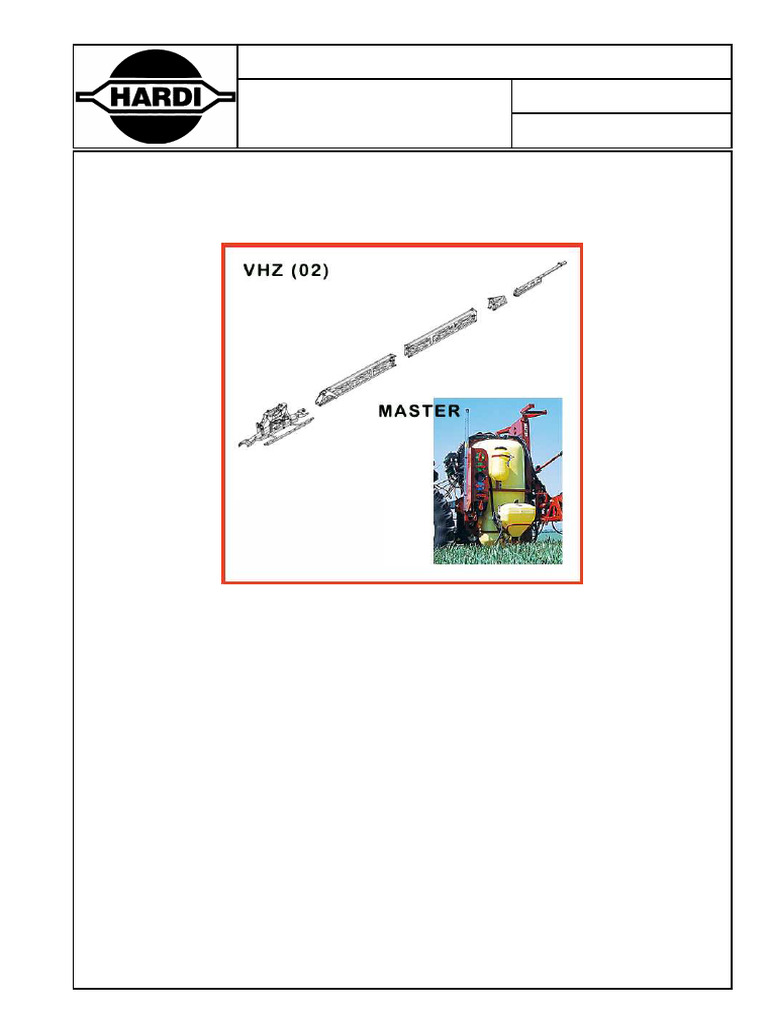 MASTER VHZ | PDF | Valve | Pump