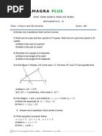 A+ Blog-Std-9-Annual Exam Question Paper and Answer Keys-Mathematics ...