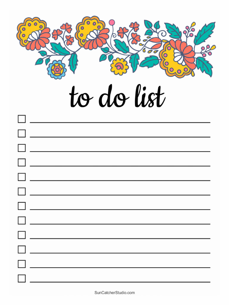 To Do List 2 | PDF