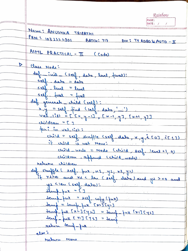 Aiml Practical2 | PDF