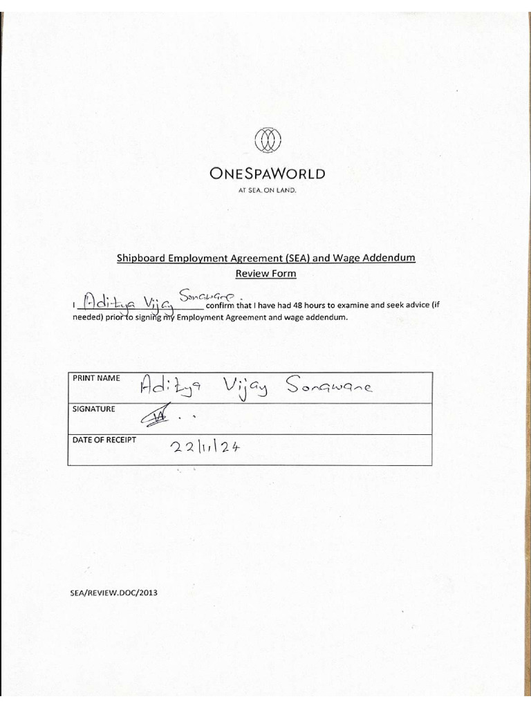 Aditya Sonawane Documents | PDF