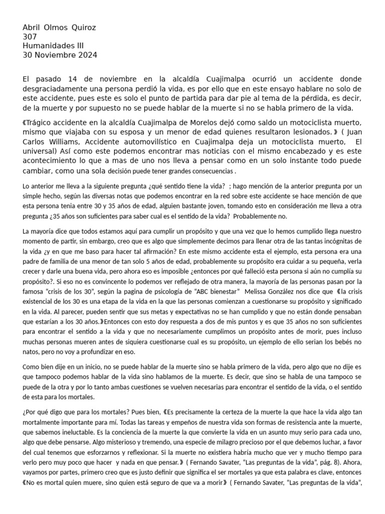 Vida y Muerte | PDF | Significado de la vida | Muerte