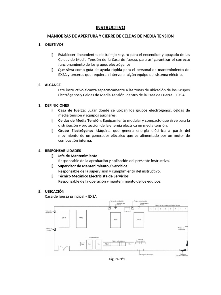 Instructivos de Maniobras de Celdas MT | PDF | Cambiar | Relé