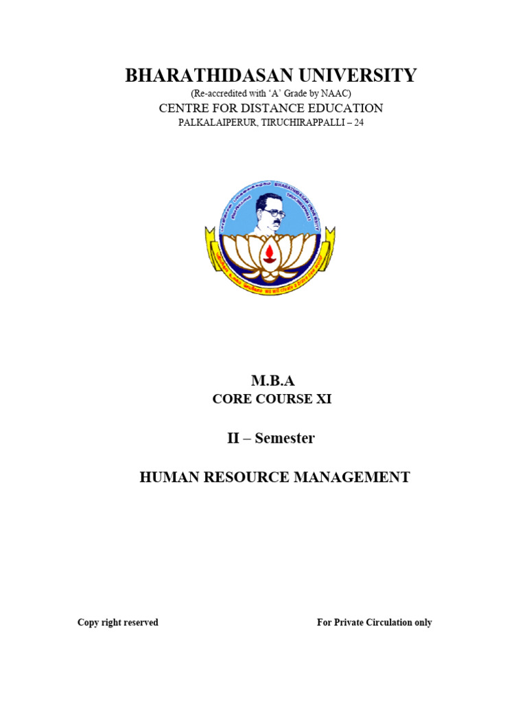 Human Resource Management | PDF | Human Resource Management | Workplace