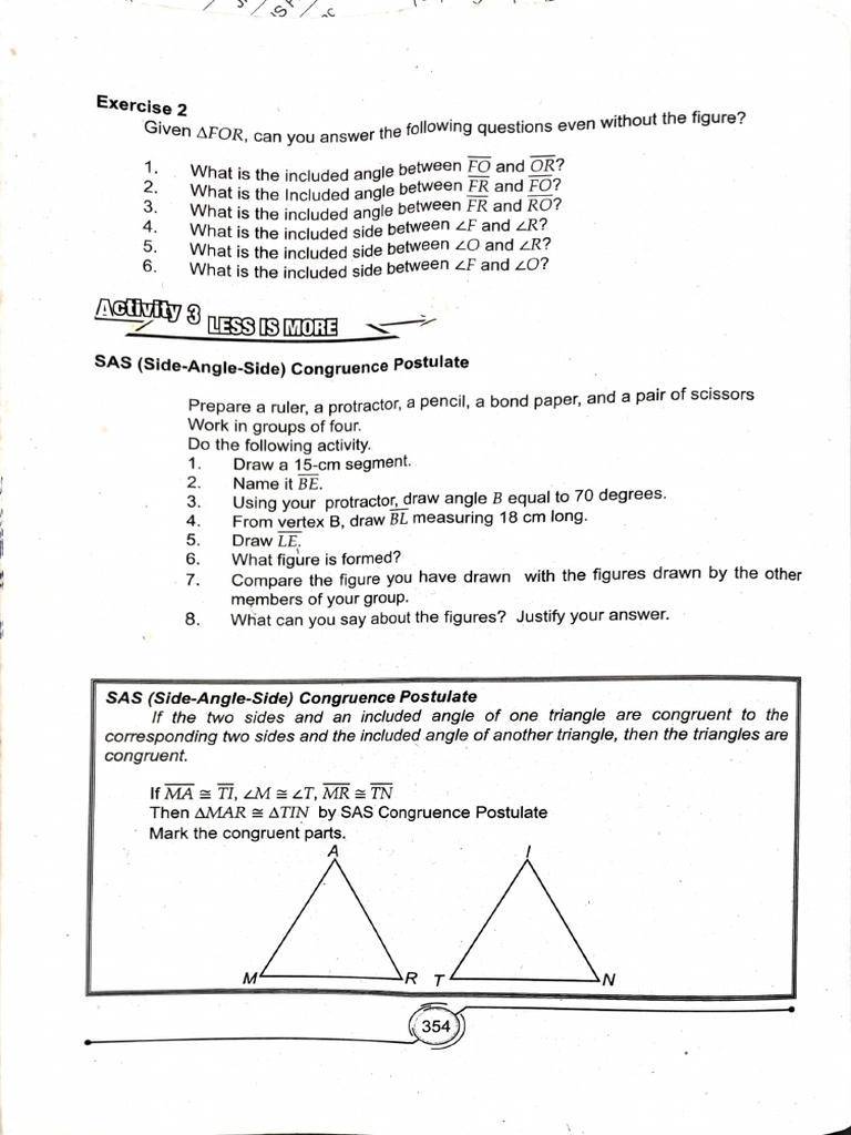 Math 8 Proofs | PDF