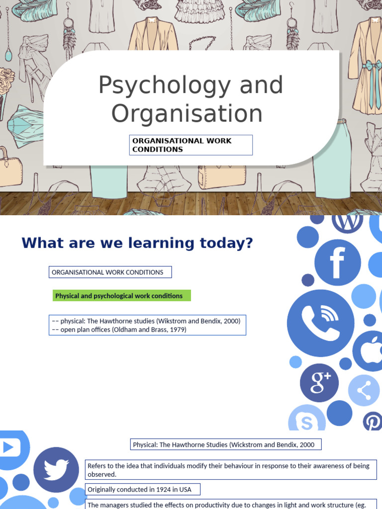 Physical Work Condition | PDF | Psychological Concepts | Psychology