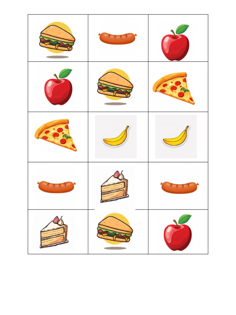 Year 1 Food | PDF