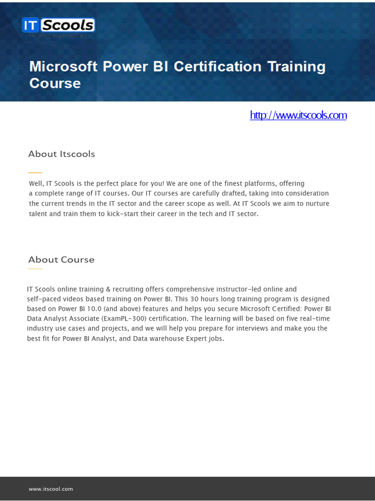 PowerBI | PDF | Sql | Data Warehouse