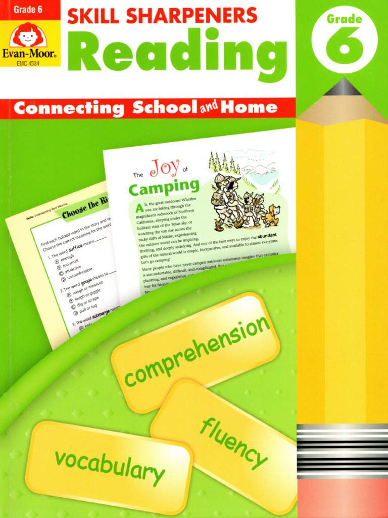 Evan-Moor Skill Sharpeners Reading Grade 6 | PDF