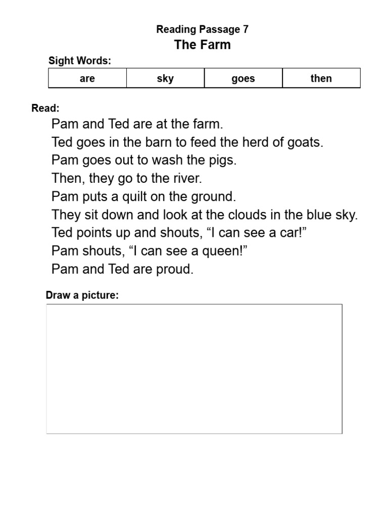 Farm Adventures with Pam and Ted | PDF