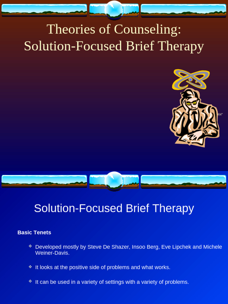 Solution Brief Therapy | PDF | Psychotherapy | Psychology