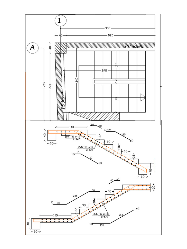 Plan Escalier GC | PDF
