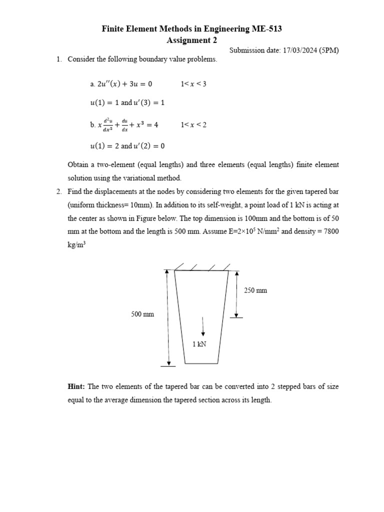 Assignment-2_ME_513 | PDF
