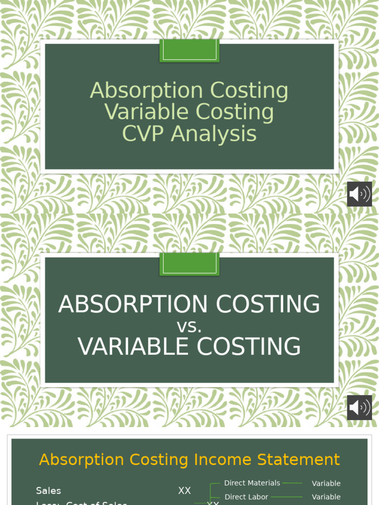 CVP Analysis | PDF | Pricing | Management Accounting