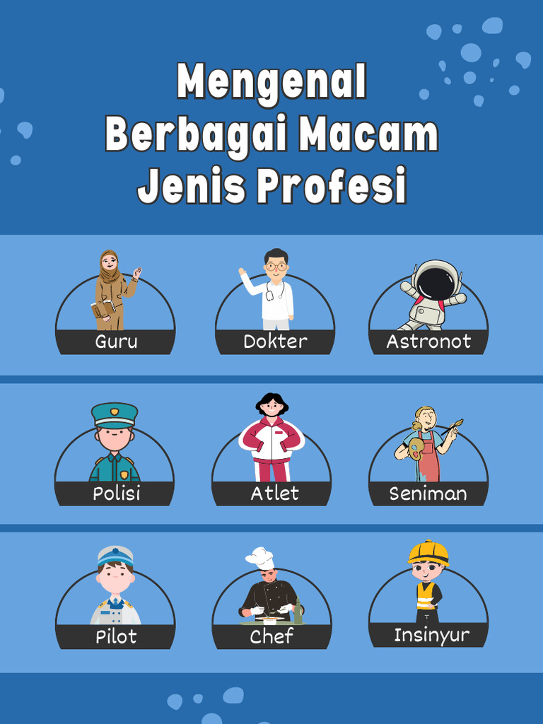 Mengenal Macam-Macam Jenis Profesi | PDF