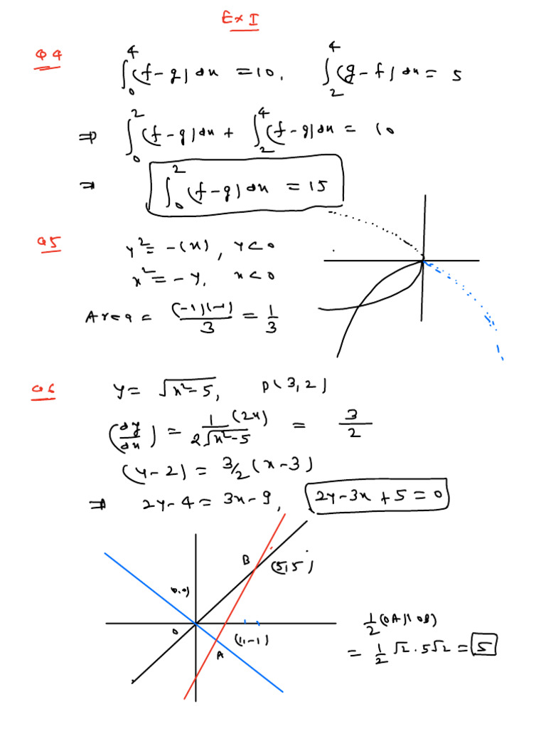 Application of Integral | PDF