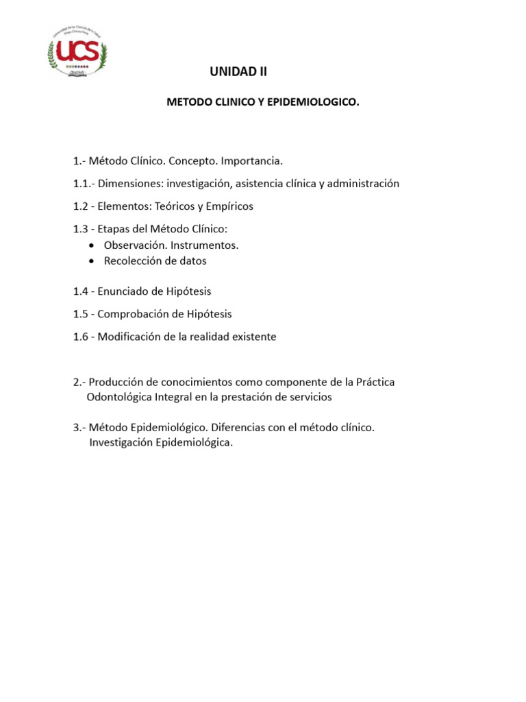 Contenido Programatico Unidad Ii | PDF