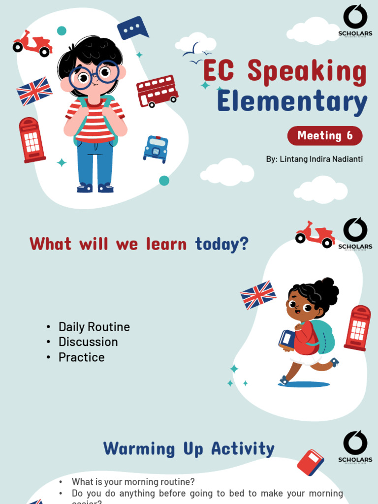 Daily Routine Discussion and Vocabulary | PDF | Lunch | Dinner