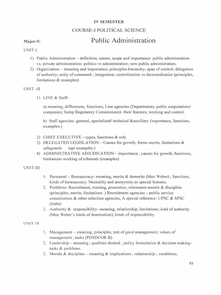 BA LLB 5 Years 4th Semester | PDF