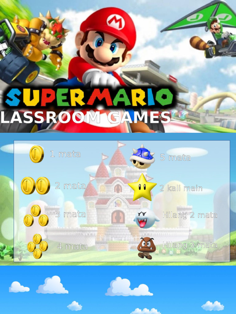 Template Permainan Super Mario | PDF
