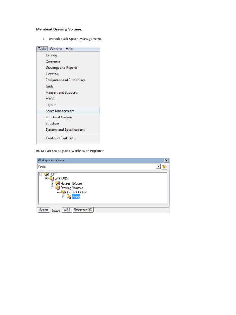 Membuat Drawing Volume dan Modifikasinya | PDF
