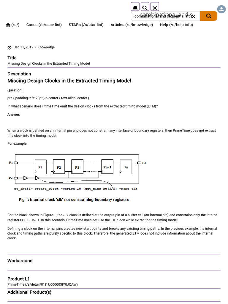 Missing Design Clocks in The Extracted Timing Model | PDF | Computing | Computer Engineering