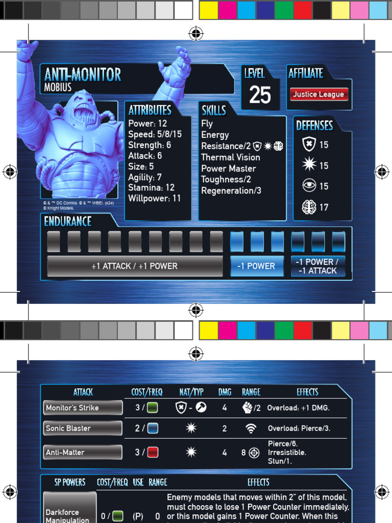 DCMVMG Character Cards Standard | PDF | Batman | Dc Comics Characters