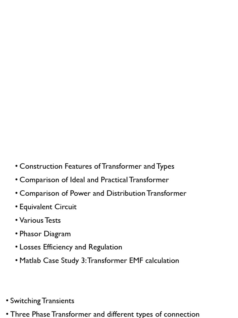 Introduction_part1 | PDF | Transformer | Electric Motor