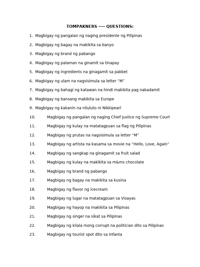 Tom Pak Ners | PDF