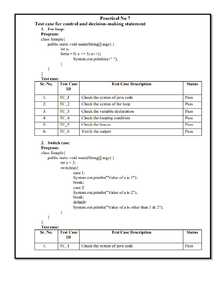 Practical No 7 | PDF