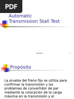 Automatic Transmission Stall Test Guide | PDF | Transmission (Mechanics ...