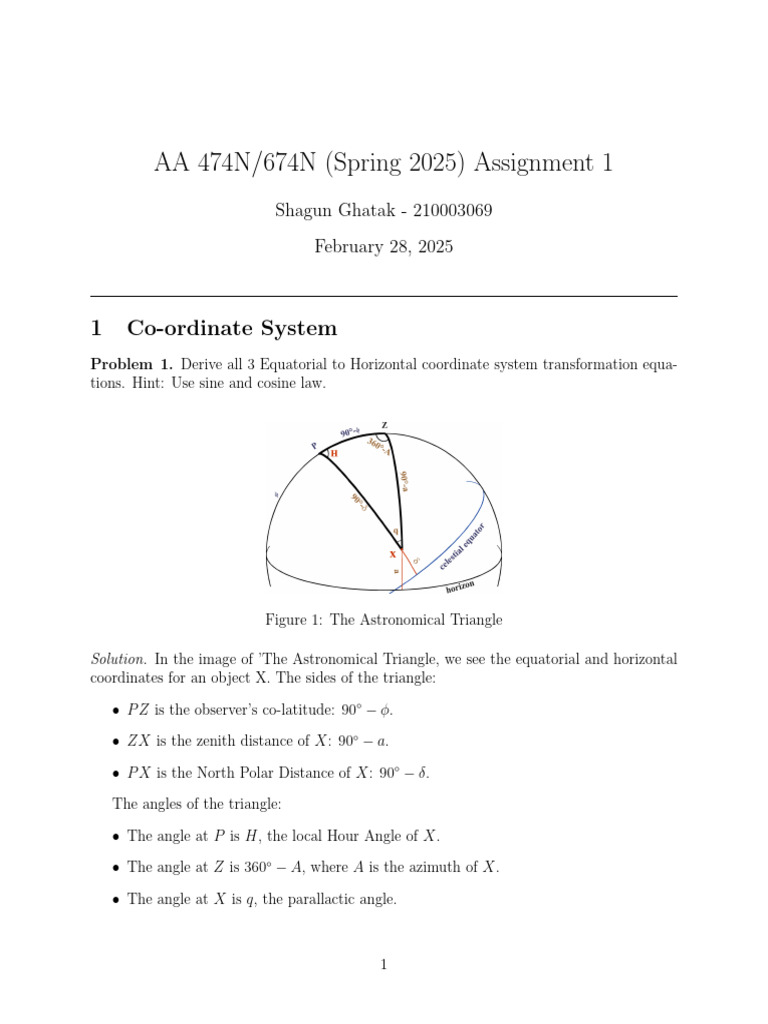 Radio Astronomy Assignment 3 | PDF | Diffraction | Wavelength