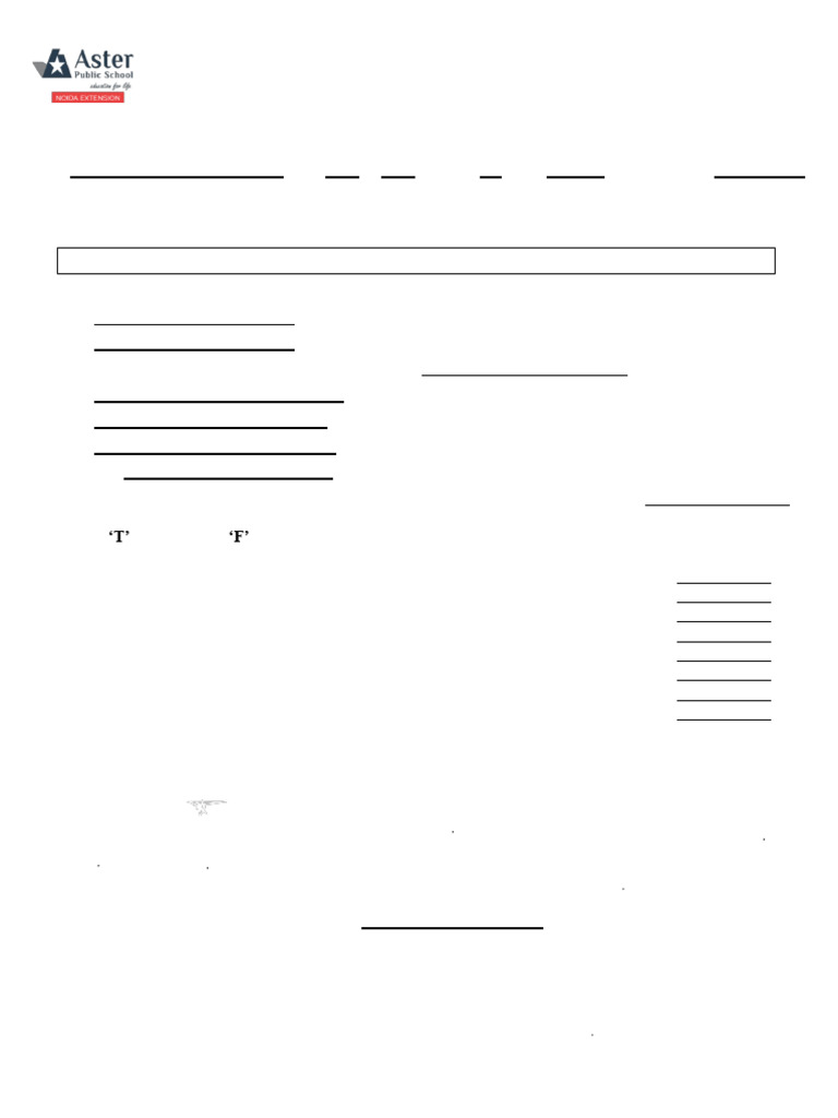 Class III Computer Sample Paper 2024 | PDF | Text