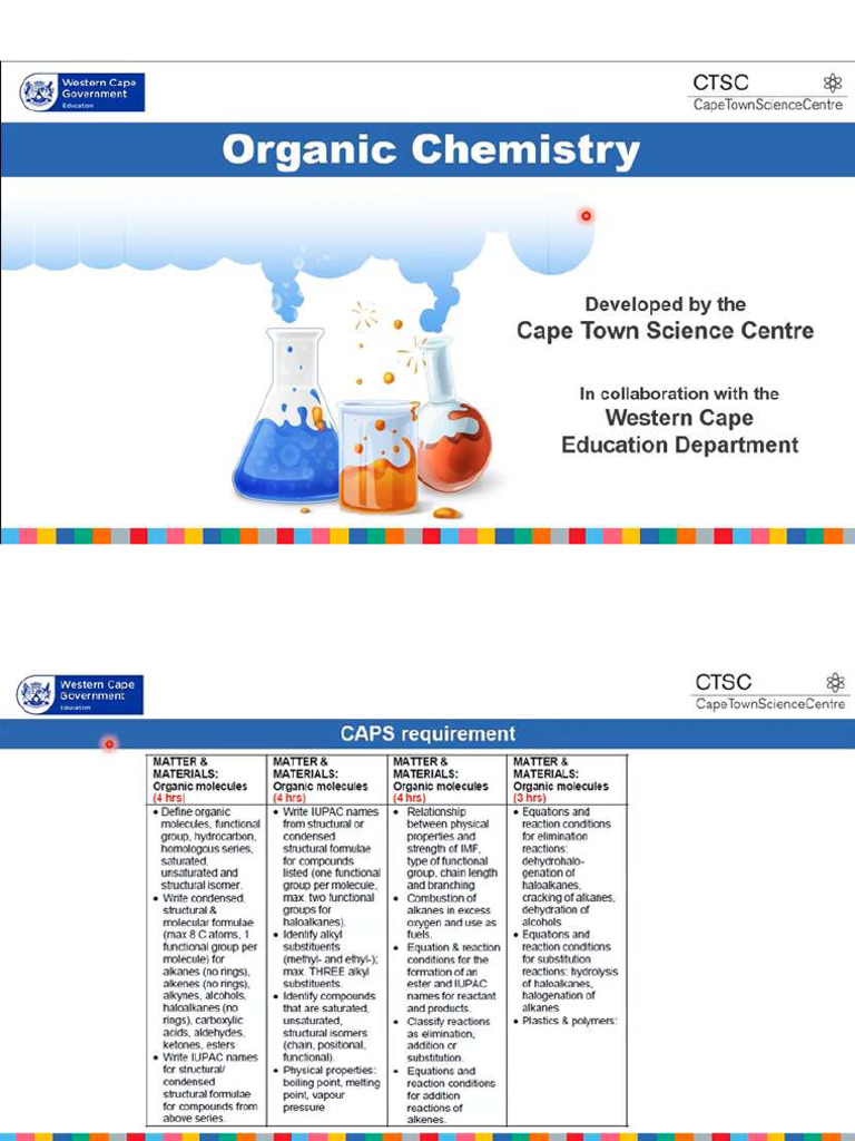 CTSC Organic Molecules | PDF