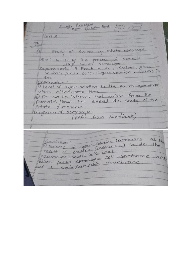 # Biology Practical Study Material | PDF