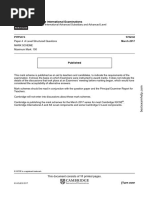 IGCSE Physics Mark Scheme May/June 2024 | PDF | Electromagnetism ...