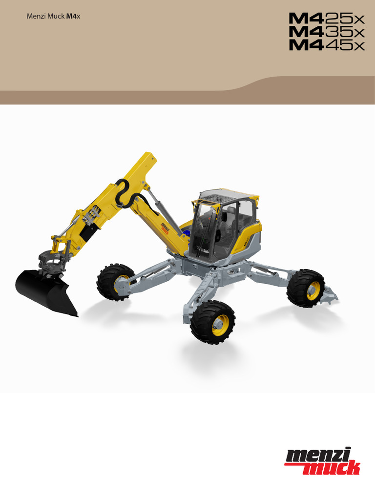 Menzi Muck X | PDF | Touchscreen | Smartphone