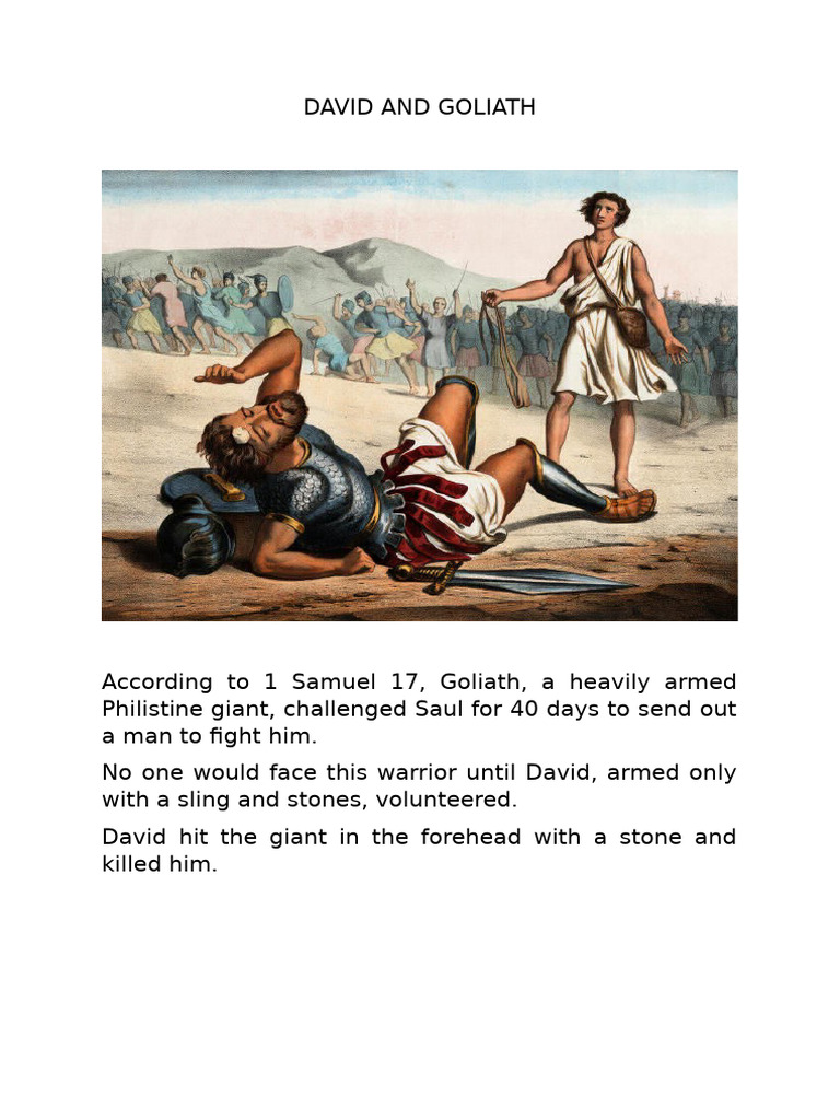 David and Goliath | PDF