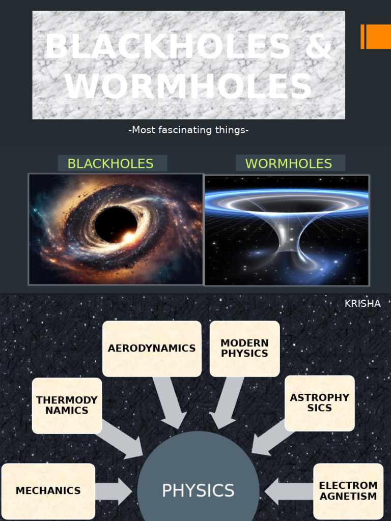 Blackholes & Wormholes Explained | PDF | Black Hole | Telescope