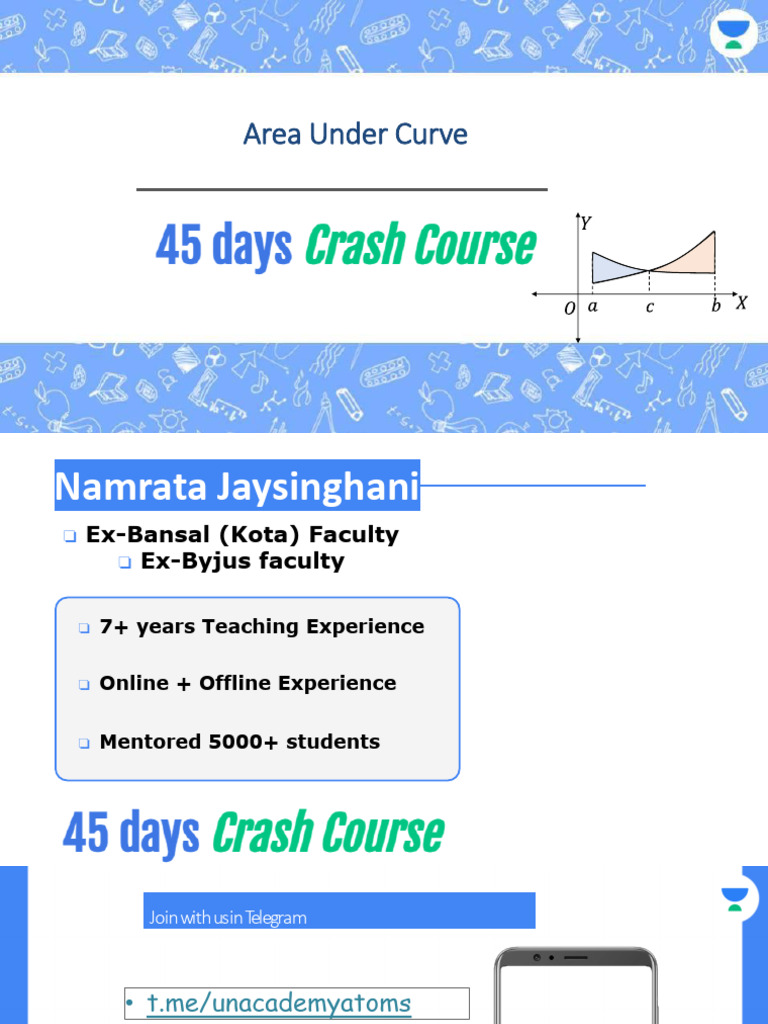 Calculating Area Under Curves | PDF | Economy Of India | Vocational ...