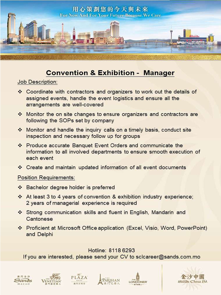 Convention N Exhibition | PDF