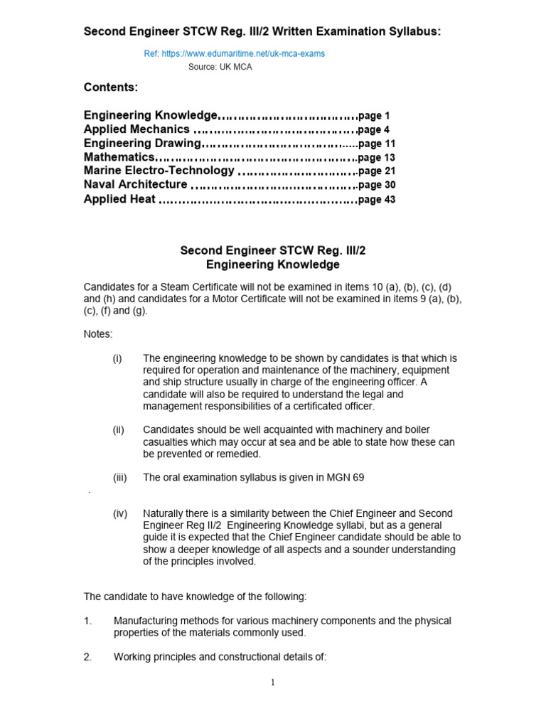 Mca Second Engineer Written Exams | PDF | Trigonometric Functions | Ac Power