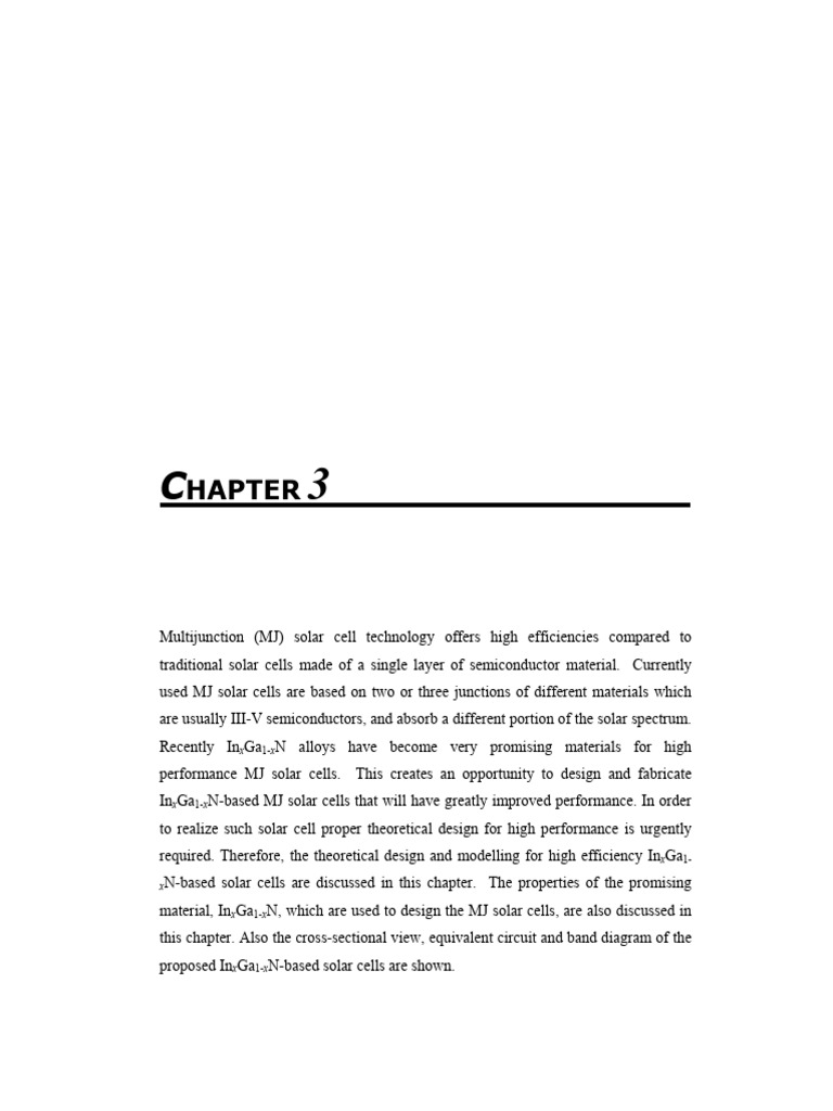 InGaN-Based Multijunction Solar Cells | PDF | Band Gap | Materials