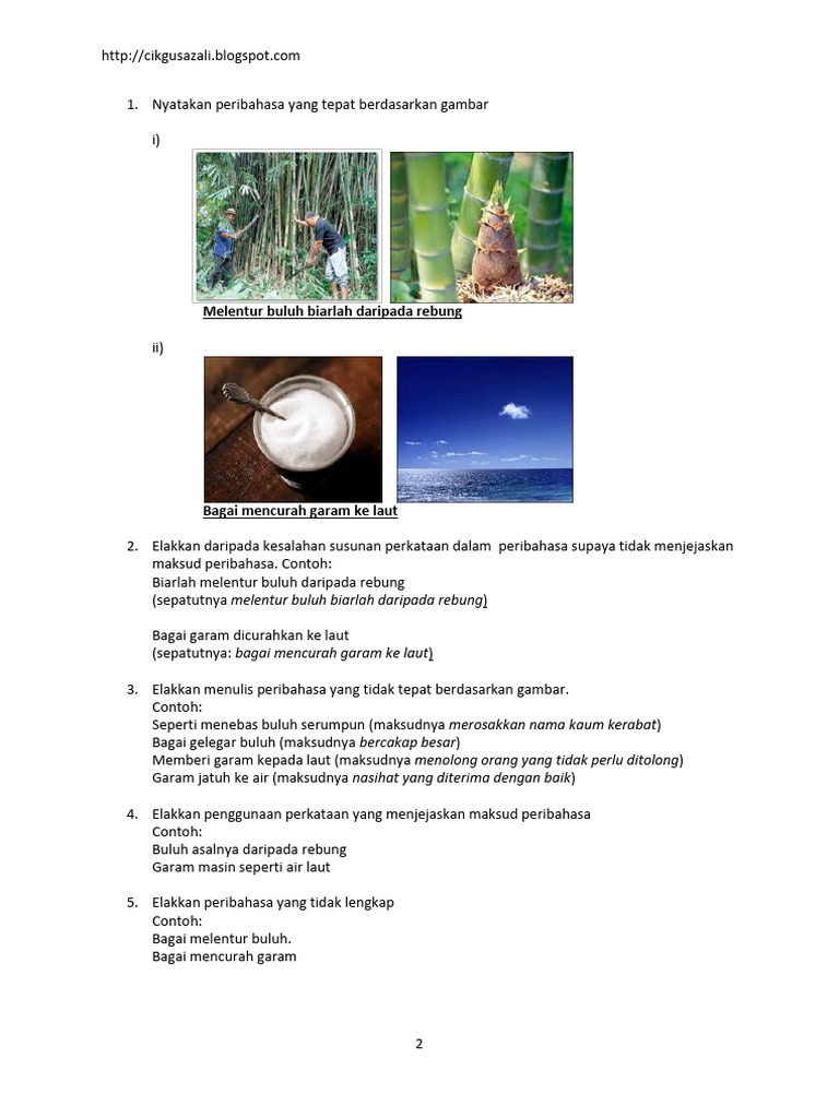 Instrumen Contoh Soalan 1 3 | PDF