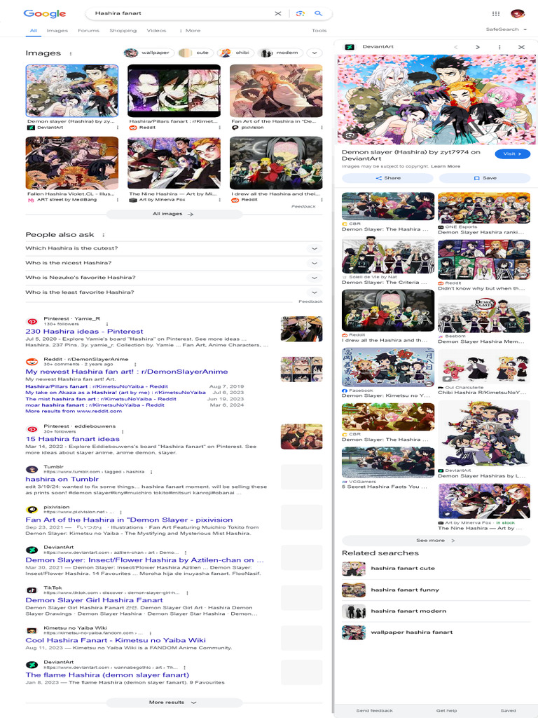 Hashira Fanart - Google Search | PDF