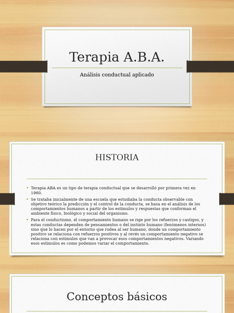 Terapia ABA: Efectividad y Aplicaciones | PDF | Comportamiento | Autismo